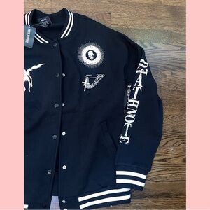 Hot Topic | Jackets & Coats | Death Note Ryuk Varsity Jacket Hot Topic ...